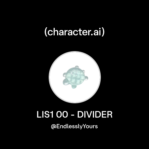 Chat with LIS1 00 - DIVIDER | character.ai | AI Chat, Reimagined–Your ...