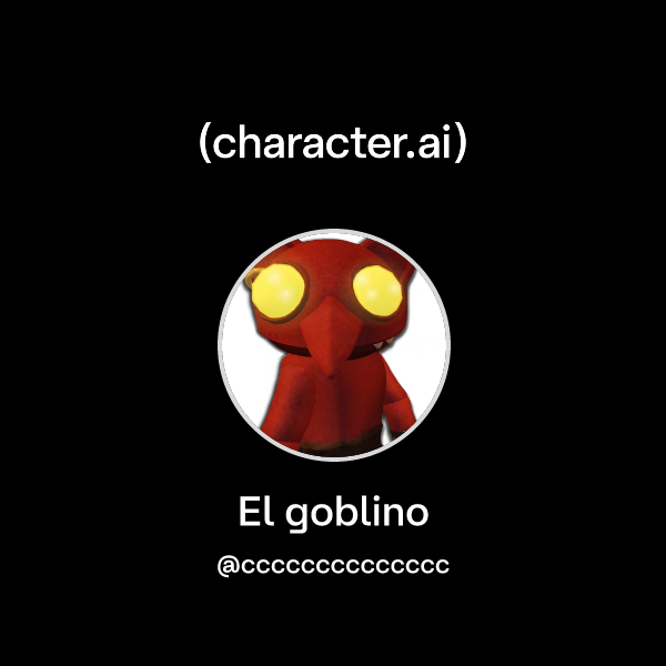 Chat with El goblino | character.ai | Personalized AI for every moment ...