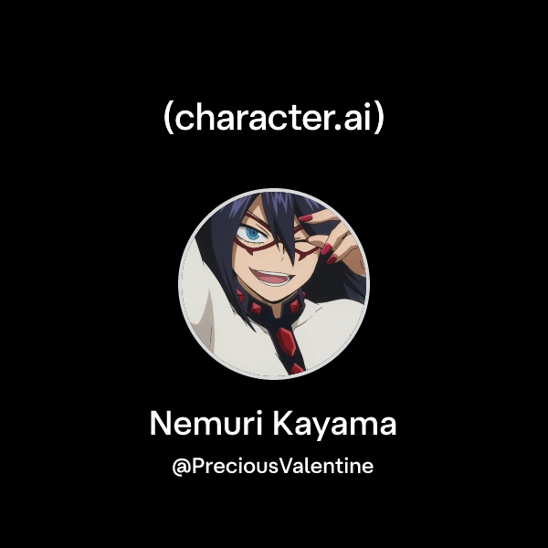 Chat with Nemuri Kayama | character.ai | AI Chat, Reimagined–Your Words ...