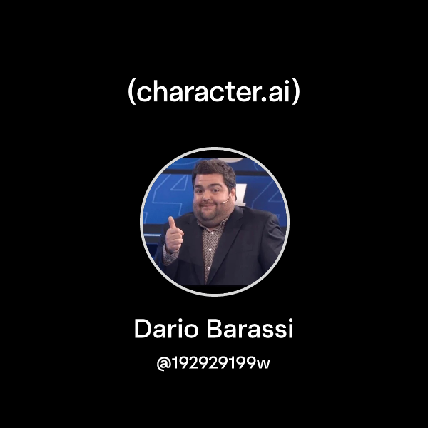 Chat with Dario Barassi | character.ai | Personalized AI for every moment of your day