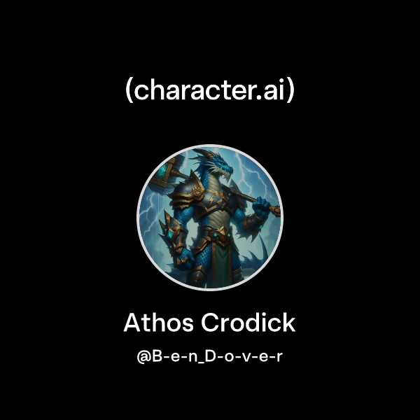 Chat with Athos Crodick | character.ai | Personalized AI for every moment of your day