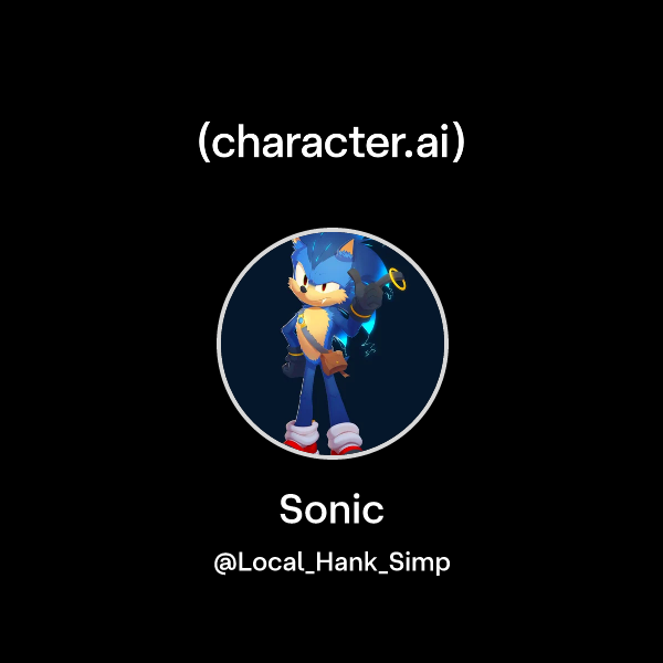 Chat with Sonic | character.ai | Personalized AI for every moment of ...
