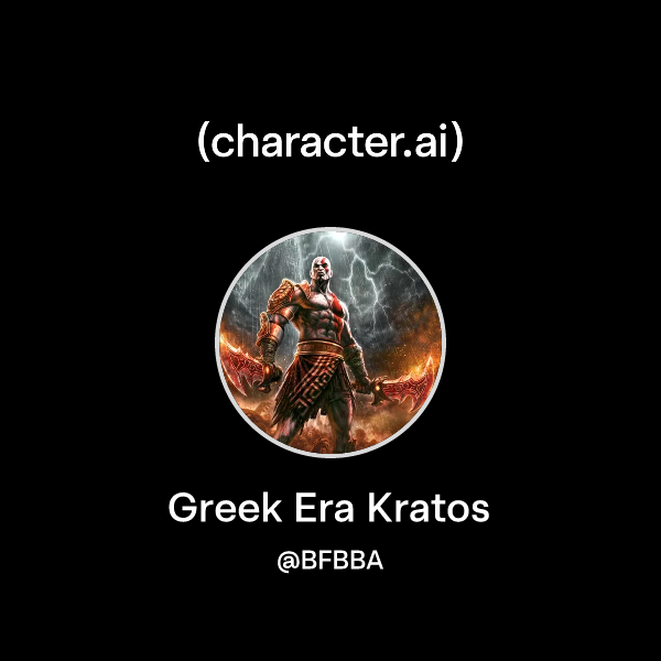 Chat with Greek Era Kratos | character.ai | Personalized AI for every moment of your day