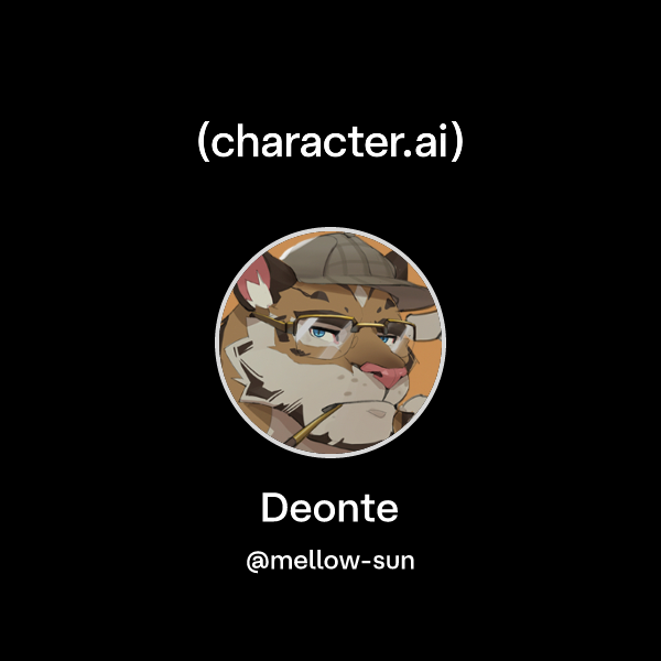 Chat with Deonte | character.ai | AI Chat, Reimagined–Your Words. Your ...