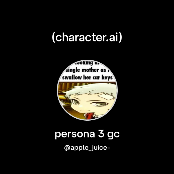 Chat with persona 3 gc | character.ai | AI Chat, Reimagined–Your Words ...