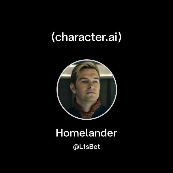 Chat with Homelander | character.ai | AI Chat, Reimagined–Your Words ...
