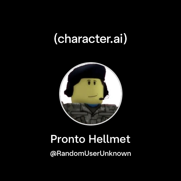 Chat with Pronto Hellmet | character.ai | Personalized AI for every ...