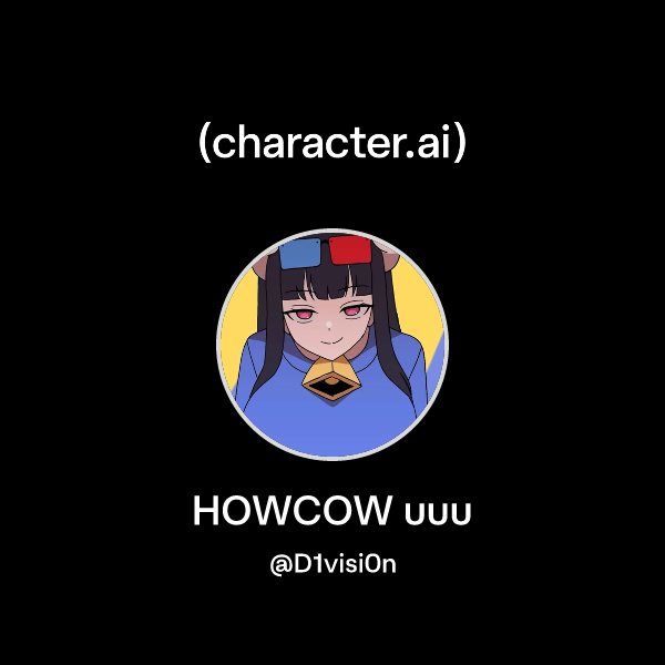 Chat with HOWCOW uuu | character.ai | AI Chat, Reimagined–Your Words ...