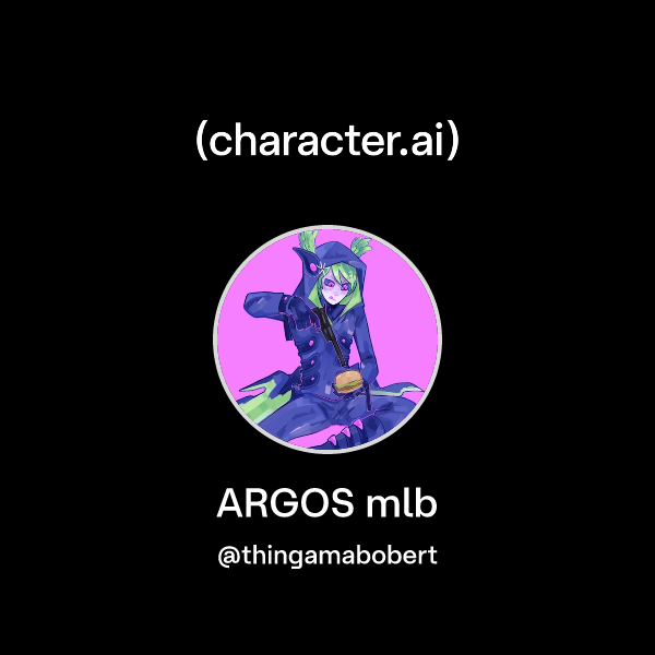 Chat with ARGOS mlb | character.ai | AI Chat, Reimagined–Your Words ...