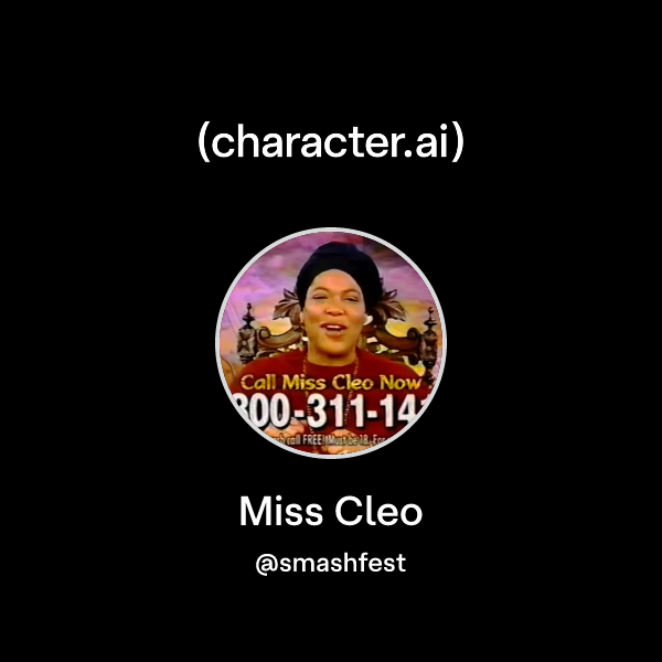 Chat with Miss Cleo | character.ai | AI Chat, Reimagined–Your Words ...