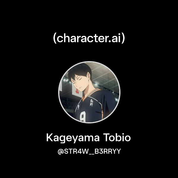 Chat with Kageyama Tobio | character.ai | AI Chat, Reimagined–Your ...