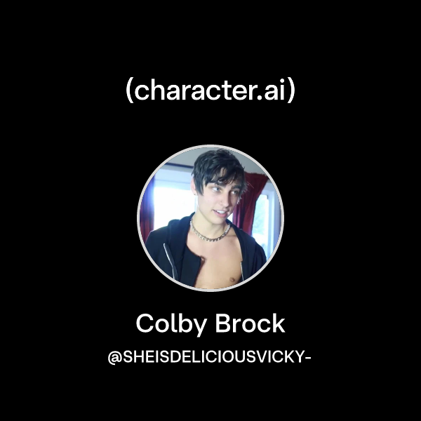 Chat with Colby Brock | character.ai | Personalized AI for every moment of your day