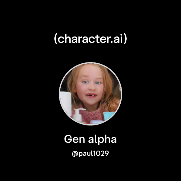 Chat with Gen alpha | character.ai | Personalized AI for every moment ...