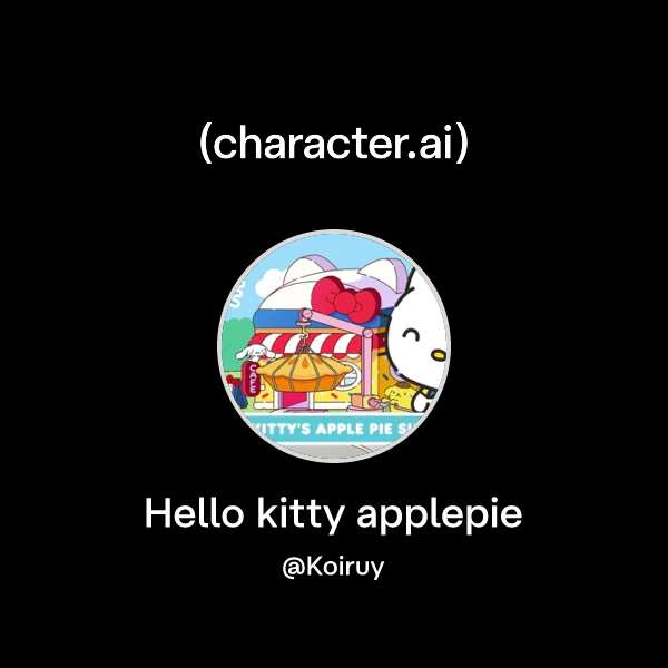 Chat with Hello kitty applepie | character.ai | Personalized AI for every moment of your day