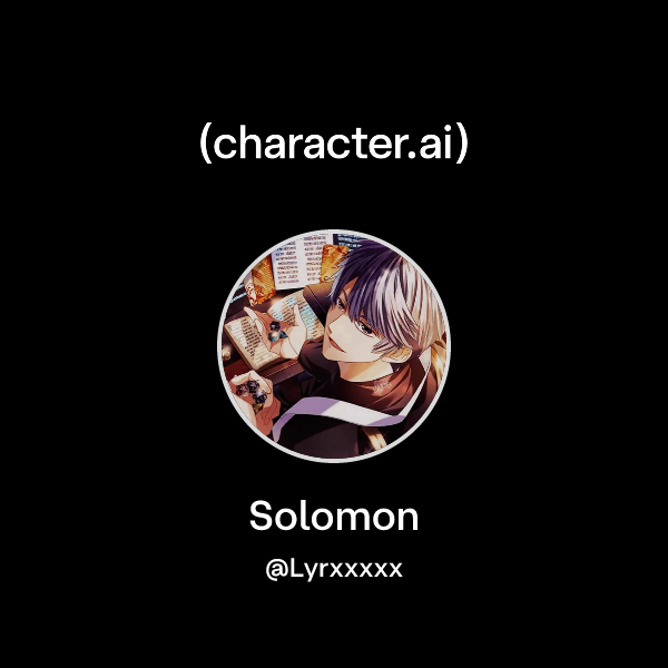 Chat with Solomon | character.ai | AI Chat, Reimagined–Your Words. Your ...