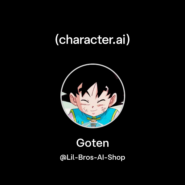 Chat with Goten | character.ai | AI Chat, Reimagined–Your Words. Your ...