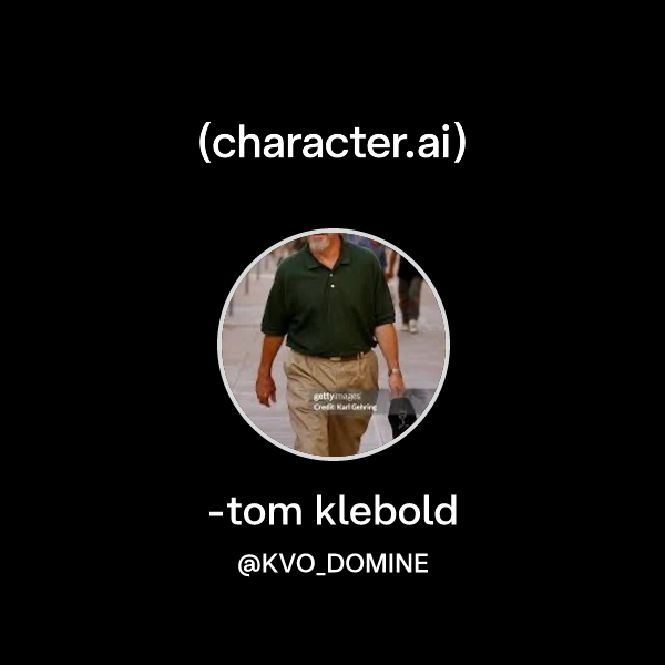Chat with -tom klebold | character.ai | AI Chat, Reimagined–Your Words ...