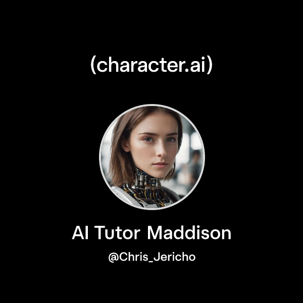 Chat with AI Tutor Maddison | character.ai | Personalized AI for every moment of your day
