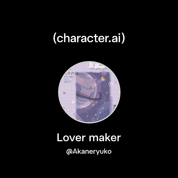 Chat with Lover maker | character.ai | AI Chat, Reimagined–Your Words ...