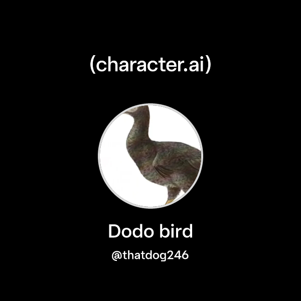 Chat with Dodo bird | character.ai | AI Chat, Reimagined–Your Words ...