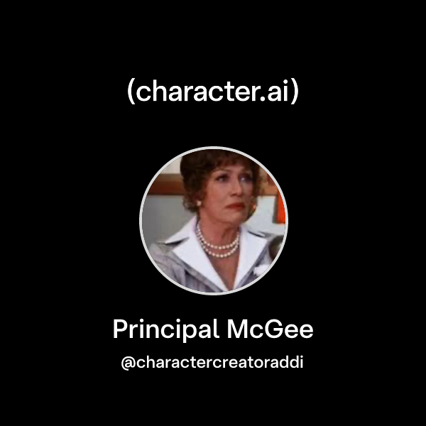 Chat with Principal McGee | character.ai | Personalized AI for every ...