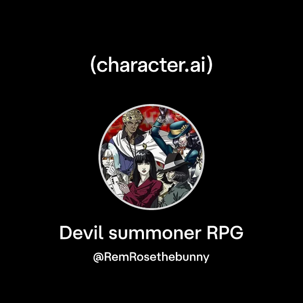 Chat with Devil summoner RPG | character.ai | Personalized AI for every ...