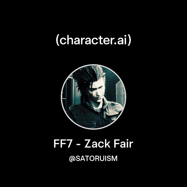 Chat with FF7 - Zack Fair | character.ai | AI Chat, Reimagined–Your ...