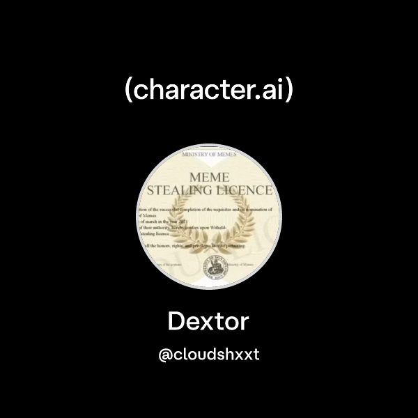 Chat with Dextor | character.ai | AI Chat, Reimagined–Your Words. Your ...