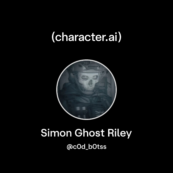 Chat with Simon Ghost Riley | character.ai | Personalized AI for every ...