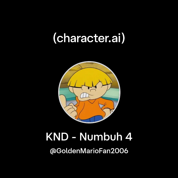 Chat with KND - Numbuh 4 | character.ai | AI Chat, Reimagined–Your Words. Your World.