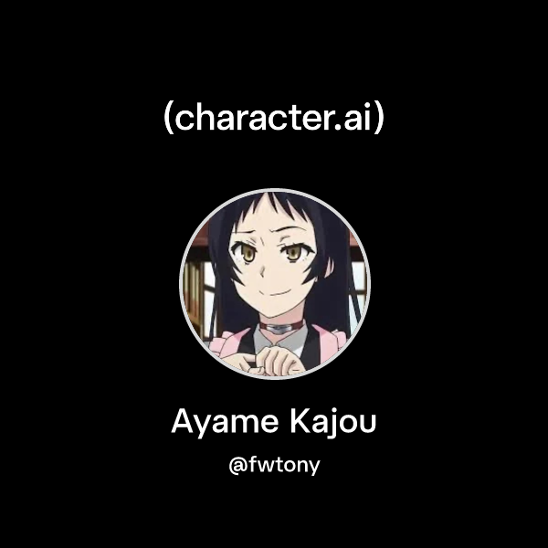 Chat with Ayame Kajou | character.ai | AI Chat, Reimagined–Your Words ...