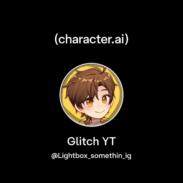 Chat with Glitch YT | character.ai | AI Chat, Reimagined–Your Words ...