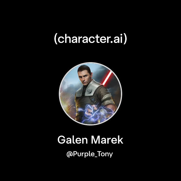 Chat with Galen Marek | character.ai | Personalized AI for every moment ...