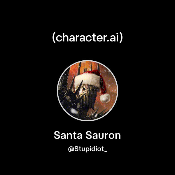 Chat with Santa Sauron | character.ai | AI Chat, Reimagined–Your Words ...