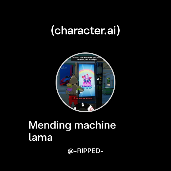 Chat with Mending machine lama | character.ai | Personalized AI for ...