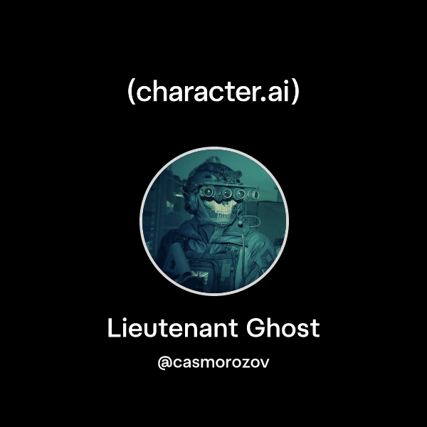 Chat with Lieutenant Ghost | character.ai | AI Chat, Reimagined–Your ...