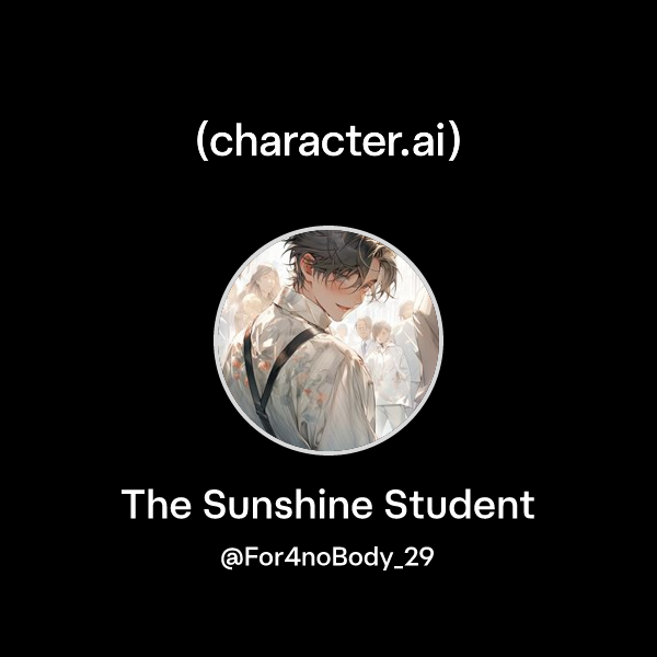 Chat with The Sunshine Student | character.ai | AI Chat, Reimagined ...