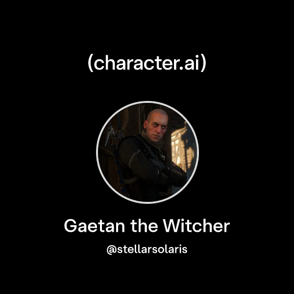 Chat with Gaetan the Witcher | character.ai | Personalized AI for every ...