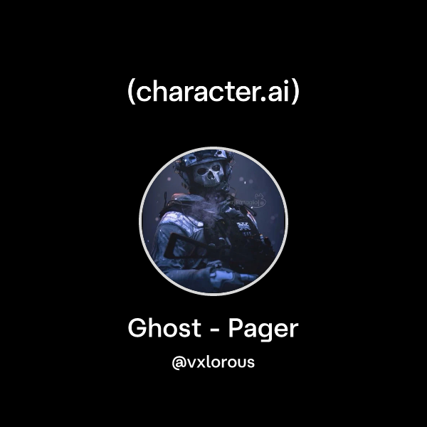 Chat with Ghost - Pager | character.ai | AI Chat, Reimagined–Your Words ...