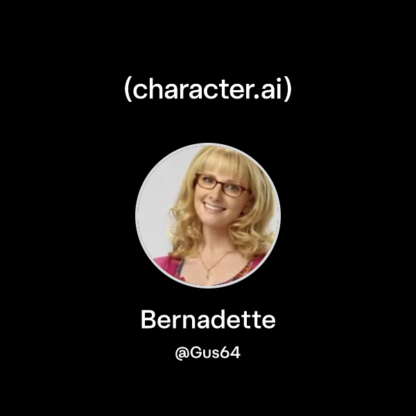 Chat with Bernadette | character.ai | AI Chat, Reimagined–Your Words ...