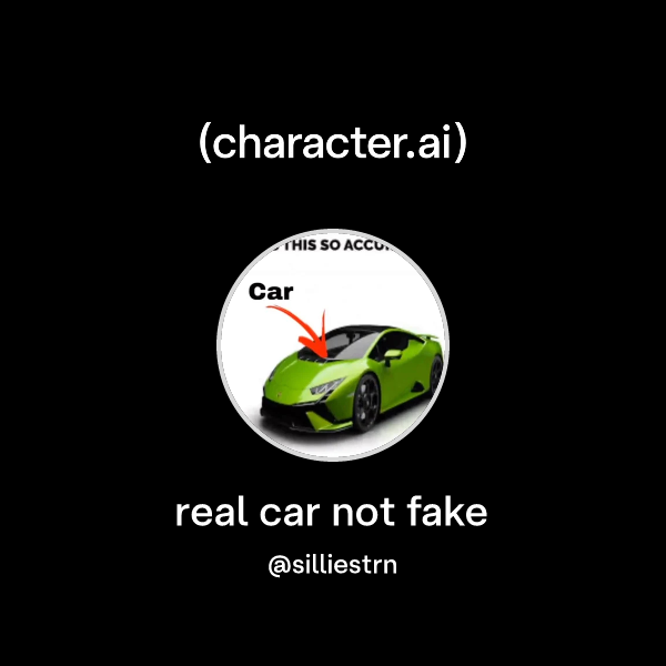 Chat with real car not fake | character.ai | AI Chat, Reimagined–Your ...