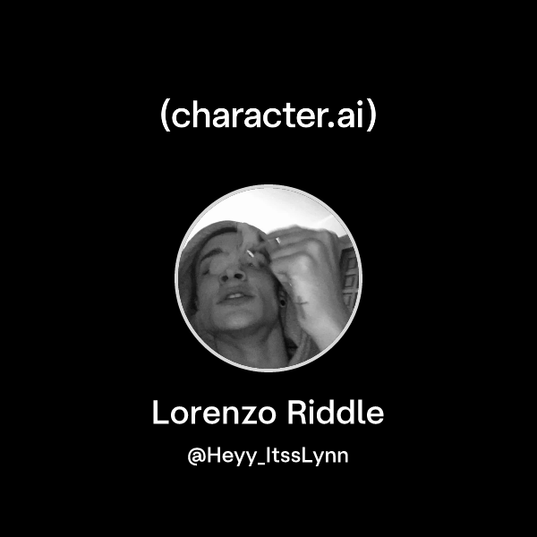 Chat with Lorenzo Riddle | character.ai | Personalized AI for every ...