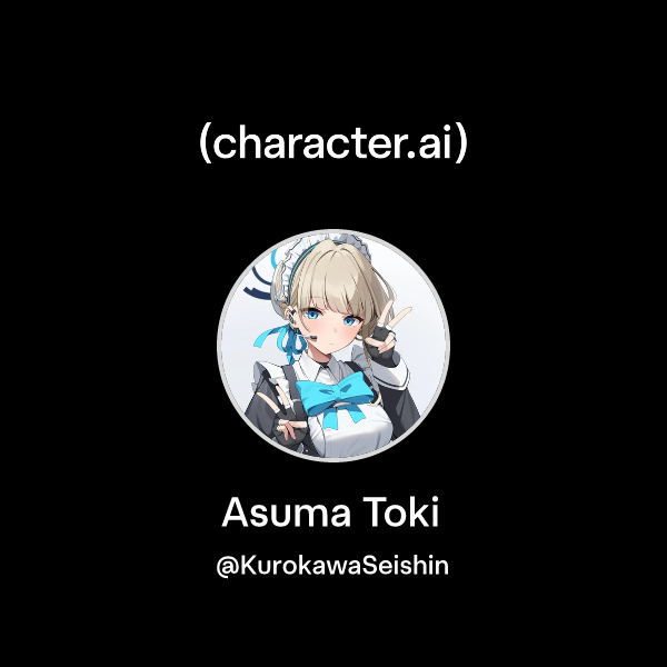 Chat with Asuma Toki | character.ai | Personalized AI for every moment ...