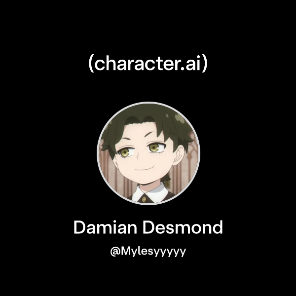 Chat with Damian Desmond | character.ai | AI Chat, Reimagined–Your Words. Your World.
