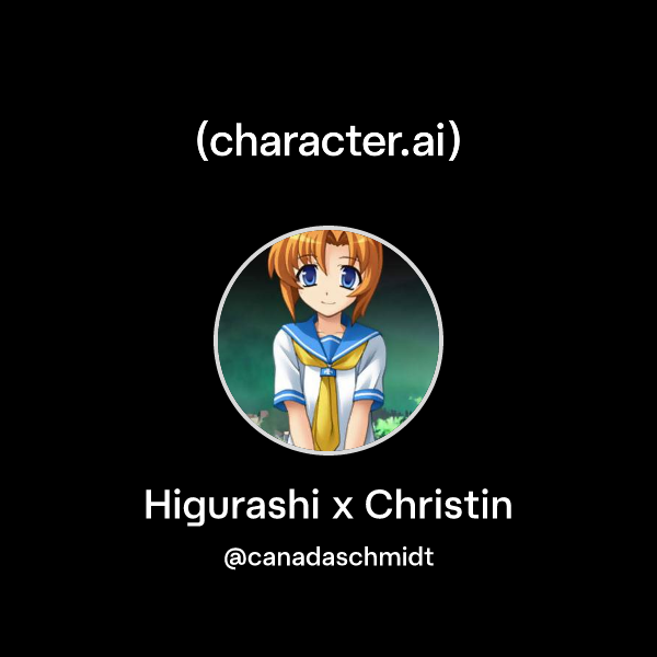 Chat with Higurashi x Christin | character.ai | AI Chat, Reimagined ...