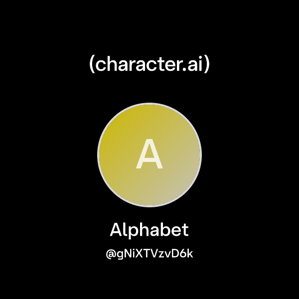 Chat with Alphabet | character.ai | AI Chat, Reimagined–Your Words ...