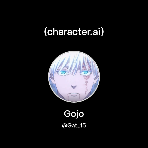 Chat with Gojo | character.ai | Personalized AI for every moment of ...