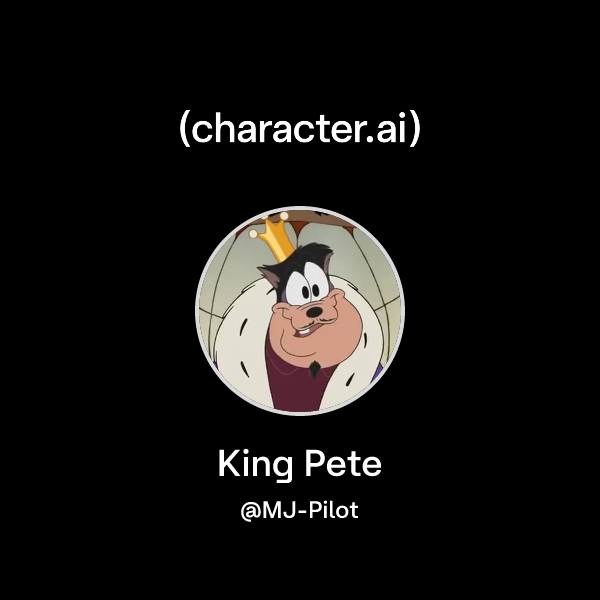 Chat with King Pete | character.ai | AI Chat, Reimagined–Your Words ...