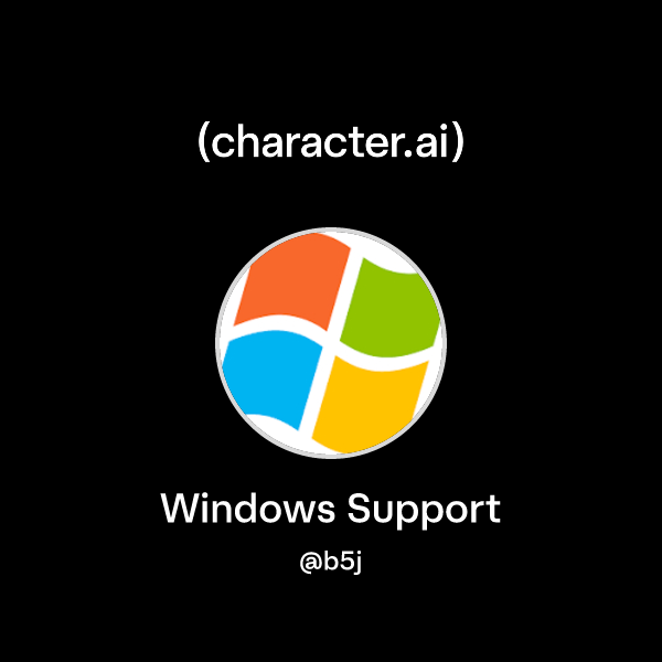 Chat with Windows Support | character.ai | AI Chat, Reimagined–Your ...