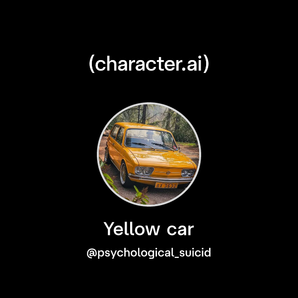 Chat with Yellow car | character.ai | AI Chat, Reimagined–Your Words ...